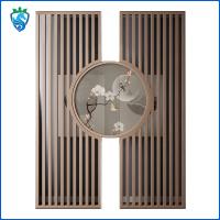 China Extruded Profiles T5 Aluminum Screen Partition Living Room Simple Decoration for sale