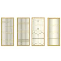 China Partition Entrance Assembly Line Aluminum Profile Grille Living Room Hollow Decorative for sale