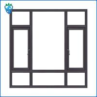 China Polishing Aluminum Alloy Window Doors Frame Profiles Anodizing Treatment T3 - T7 for sale