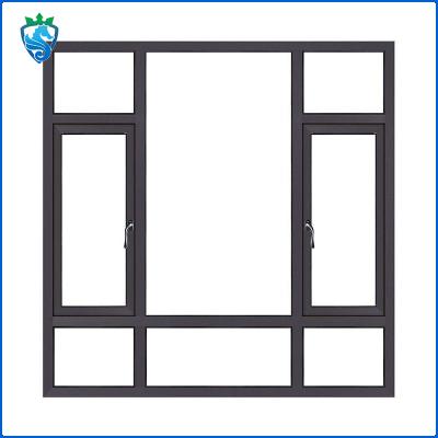 China Polishing Aluminum Alloy Window Doors Frame Profiles Anodizing Treatment T3 - T7 for sale