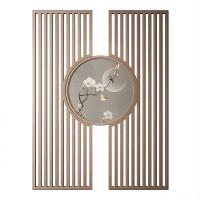 China Screen Partition Aluminum Alloy Profiles T6 Entry Grille Living Room for sale