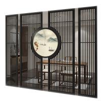 China Screen Partition Aluminum Alloy Profiles T6 Entry Grille Living Room for sale