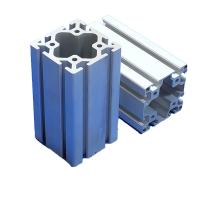 China Powder Coated Aluminum Profiles Punching Channel Oem Led Extrusion 6063 T42 for sale