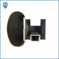 China T5 U Channel Glass Aluminum Railing Profiles Extruded Anodizing For Balcony Decking for sale