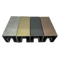 China Cabinet Door Frame Aluminum Handrail5 Profile T8 For Glass Kitchen Door for sale