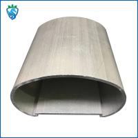 China Aluminum Balcony Fence Indoor Aluminum Handrail Profile Pull Bend Guardrail for sale