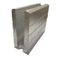 China Frameless Glass Aluminum Handrail Track Floor Trough Guardrail Card Slot for sale