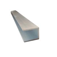 China Aluminum Railing Handrail Profile Pre-Buried U-Shaped Groove Aluminum Alloy Open Groove for sale