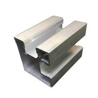 China Aluminum Railing Handrail Profile Pre-Buried U-Shaped Groove Aluminum Alloy Open Groove for sale