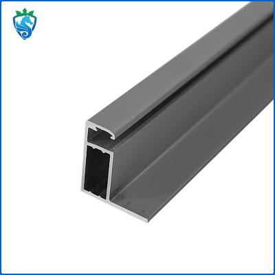 China 6061 Aluminium Profile Anodized Aluminum Silver Color Solar Frame Production for sale