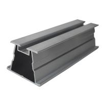 China Customized Aluminum Solar Frame 6063 Aluminum Alloy Structure Extruded Profile for sale