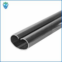 China 6061 6063 Aluminum Extrusion Profile Silver Color Anodized Solar Frame Profile for sale