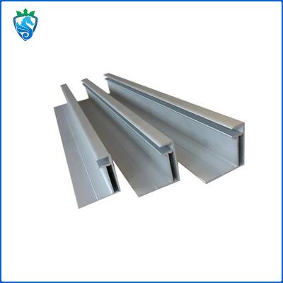 China Aluminum Solar Photovoltaic Panel Frame Extrusion Aluminum 6063 Aluminum Profile Processing for sale
