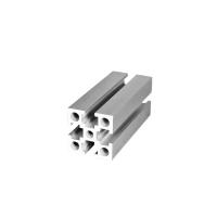 China Industrial Aluminum Alloy Profiles 6063-T5 Silver White Alumina Assembly Line Aluminum Profile for sale