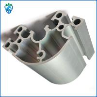 China Industrial Aluminum Extrusion Profile 40x40 for Assembly Line Machine Frame T Slot 4040 for sale