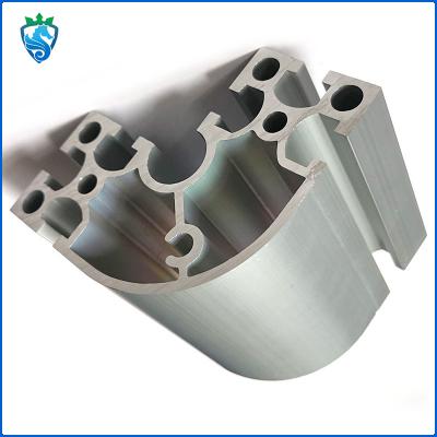 China Industrial Aluminum Extrusion Profile 40x40 for Assembly Line Machine Frame T Slot 4040 for sale