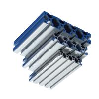 China Industrial Aluminum Extrusion Profile 40x40 for Assembly Line Machine Frame T Slot 4040 for sale