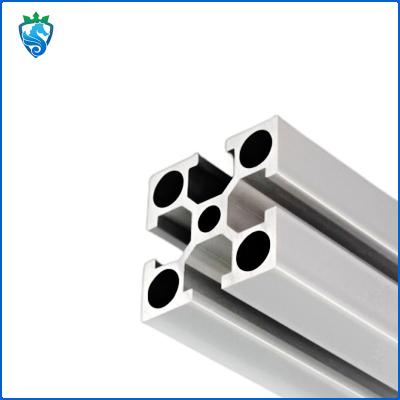 China 4040 4080 T-Slot Aluminium Extrusion Profile for Assembly Line Custom Length for sale