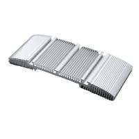 China 6063 T5 Anodized Aluminum Heat Sink Extrusion LED Case Enclosure Profile 20mm for sale
