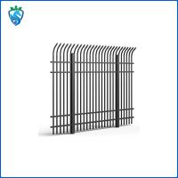China Black Aluminum Rail Fence Commercial Industrial Aluminium Profiles T3-T8 for sale