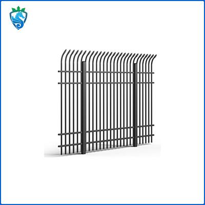 China Black Aluminum Rail Fence Commercial Industrial Aluminium Profiles T3-T8 for sale
