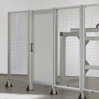 China Industrial Aluminum Fence 8ft 6ft 5ft 45 Degree Strong System for Safety Protection for sale