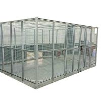 China Industrial Aluminum Fence Guardrail 3ft 4ft 10ft Safety Isolation Machinery Equipment for sale