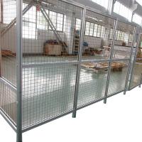 China Industrial Aluminum Fence Guardrail 3ft 4ft 10ft Safety Isolation Machinery Equipment for sale