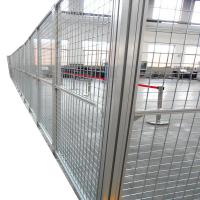 China Industrial Aluminum Fence Guardrail 3ft 4ft 10ft Safety Isolation Machinery Equipment for sale