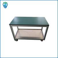 China Modular Aluminum Profile Workbench Assembly Line Inspection Table ISO9001 T3-T8 for sale