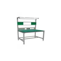 China Modular Aluminum Profile Workbench Assembly Line Inspection Table ISO9001 T3-T8 for sale