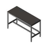 China Aluminium Extrusion Workbench Kit Turnover Cart Material Rack Multi-Layer Trolley for sale