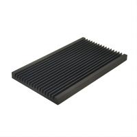 China Extruded Aluminum Heat Sink Profile 6000 Series Air Cooling Insert T3-T8 Custom Shapes for sale