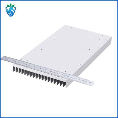 China 10mm 6061 Aluminium Heat Sink Profile Air Cooled Thermal Extrusion Anodized Fin Design for sale