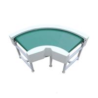 China Aluminum Alloy 90 Degree 180 Degree Curved Conveyor Belt Turn ISO9001 for sale