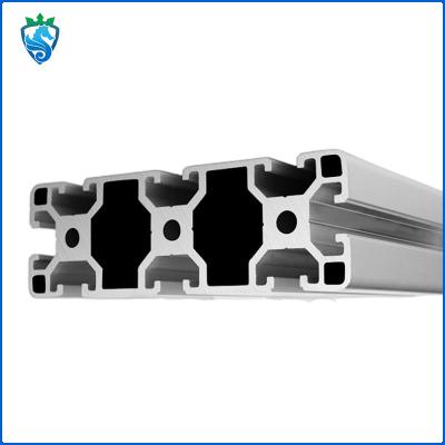 China Industrial Aluminum Assembly Line Profile 60120 Extruded Strip Workbench T5-T8 for sale