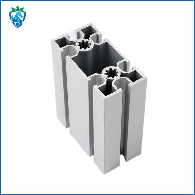 China 8040 Industrial Aluminum Profile Assembly Line with Guide Rails T5-T8 Customizable for sale