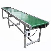China Custom Aluminum Alloy Inclined Belt Conveyor for Truck Loading Unloading 600-3500 Ton for sale