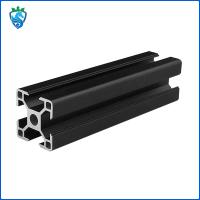 China Black 9090 Extruded Aluminum Profile for Assembly Line Production Factory Automation for sale