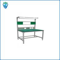 China Industrial Aluminum Profile Workbench Bracket Custom Workshop Assembly Line 6000 Series T3-T8 for sale