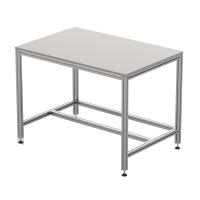 China Industrial Aluminum Profile Workbench Bracket Custom Workshop Assembly Line 6000 Series T3-T8 for sale