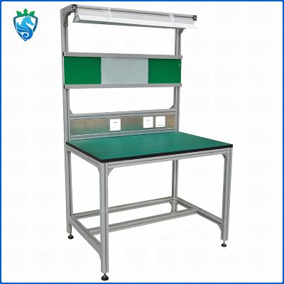China Anti-Static Workbench Aluminum Profile Factory Workshop Production Line for sale
