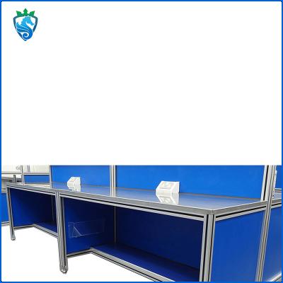 China Multifunctional Aluminum Profile Workbench Assembly Worktable T3-T8 Customizable for sale