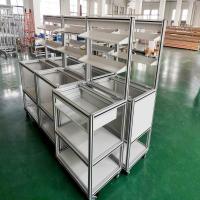 China Multifunctional Aluminum Profile Workbench Assembly Worktable T3-T8 Customizable for sale