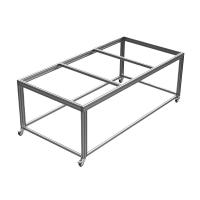 China Aluminum Workbench Test Bench Repair Table Workshop Operation Bench T3-T8 Customizable for sale
