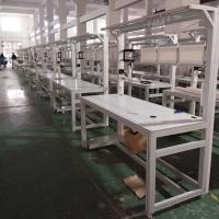 China Custom Aluminum Profile Workbench T-Slot Assembly Table 6000 Series ISO Certified for sale
