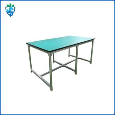 China Aluminum Workbench Double-Sided Anti-Static Aluminum Profile Operating Table T-Slot Custom 6000 Series for sale