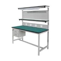China Aluminum Workbench Double-Sided Anti-Static Aluminum Profile Operating Table T-Slot Custom 6000 Series for sale
