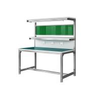 China Aluminum Workbench Double-Sided Anti-Static Aluminum Profile Operating Table T-Slot Custom 6000 Series for sale