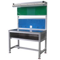 China Aluminum Workbench Double-Sided Anti-Static Aluminum Profile Operating Table T-Slot Custom 6000 Series for sale